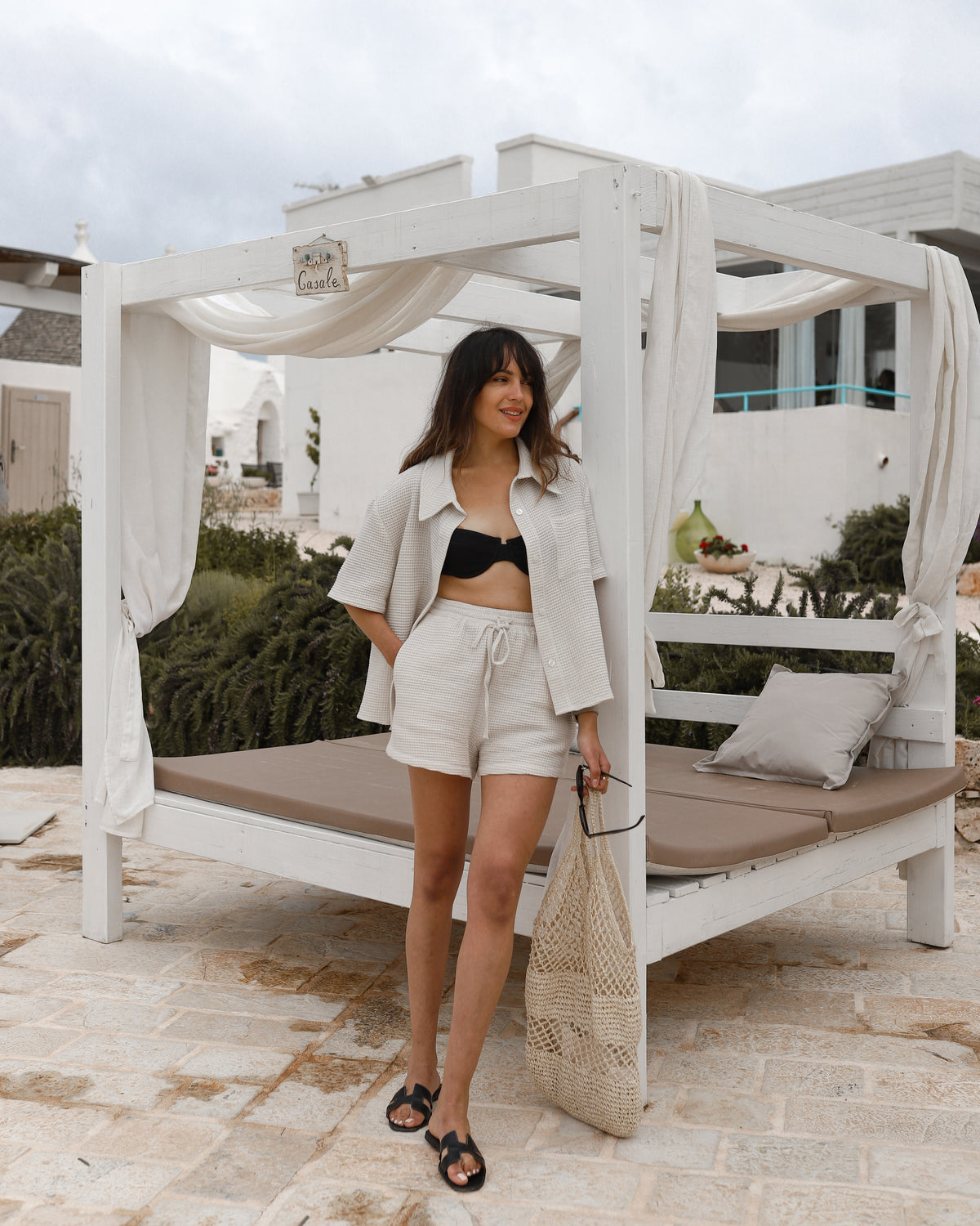 Short Jules beige– Atelier Simai